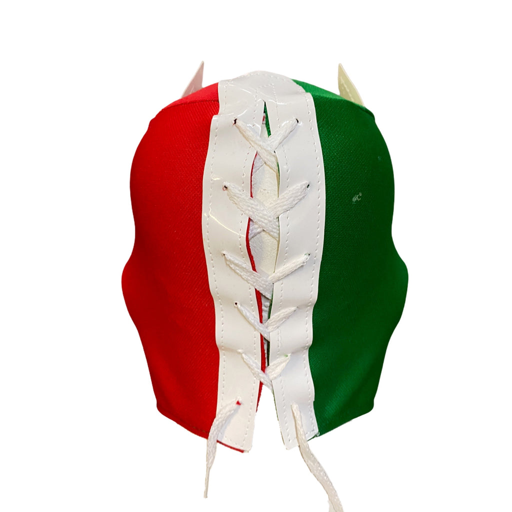 SIN CARA Youth Young Adult Lucha Libre Wrestling Mask - Red/Green ...